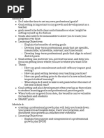 Deliberate Practice Growth Targets Guide | PDF | Learning | Curriculum