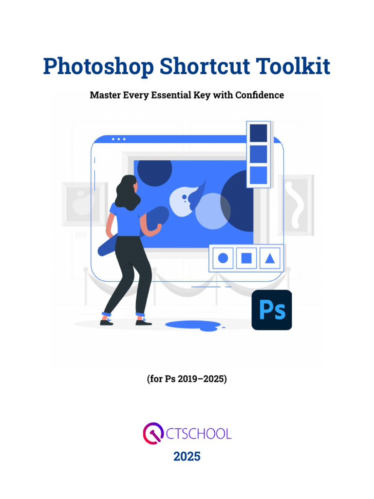 Photoshop Shortcuts PDF Toolkit! - 2 | PDF | Adobe Photoshop | Keyboard ...