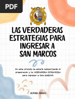 Temario 2025 San Marcos Prospecto | PDF | Trigonometría | Mercado (economía)