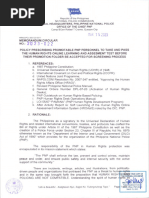 PNP MC 2025-006 Dragnet Operations | PDF