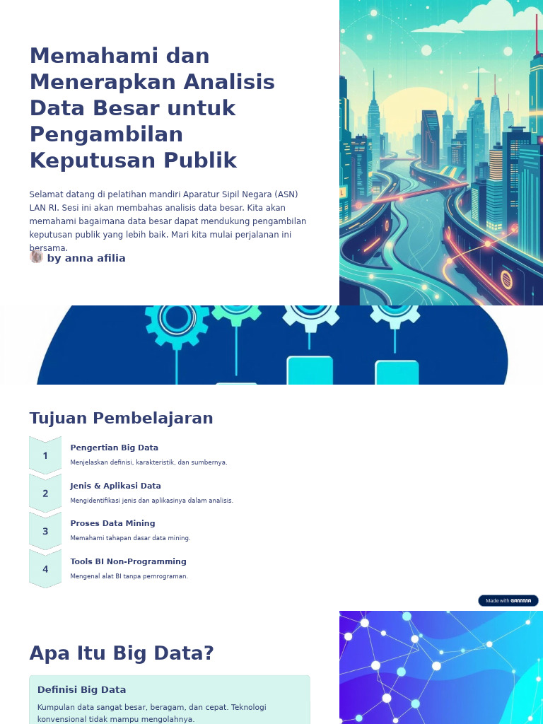 Modul Big Data Analysis_Literasi Data_Smarter | PDF
