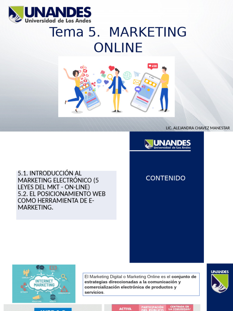 Tema 5. MARKETING ONLINE | PDF | Publicidad digital | Marketing