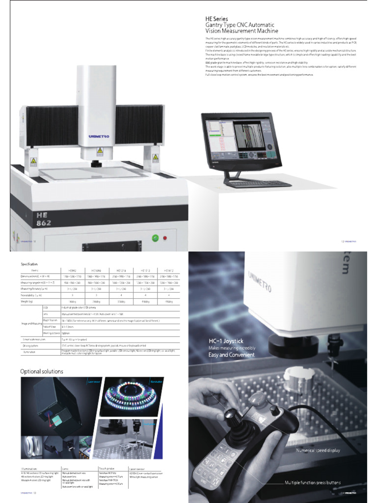 VMM Unimetro HE Series | PDF