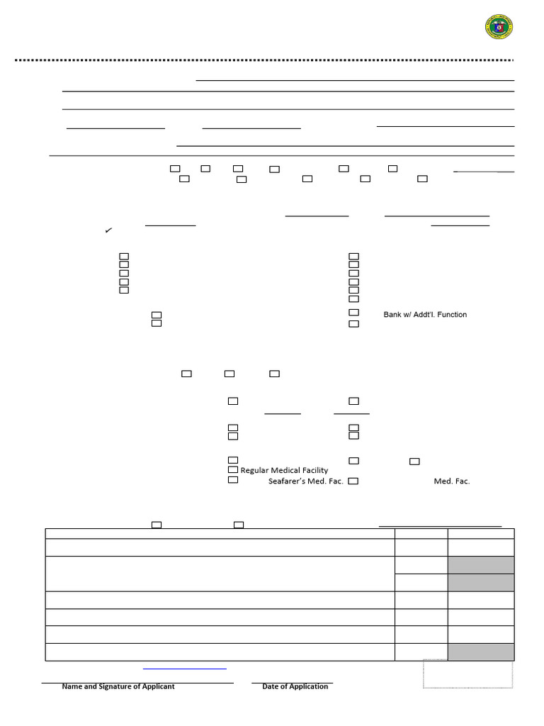 DOH License to Operate Application Form | PDF | Surgery | Hospital