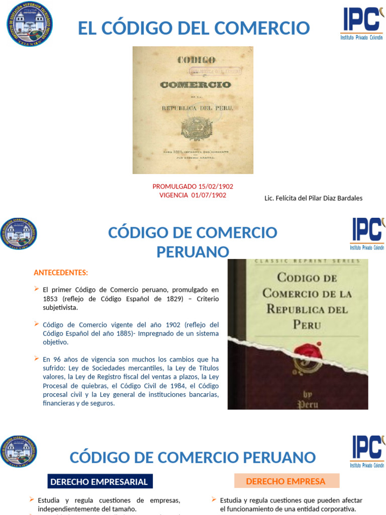 Código Del Comercio Peruano | PDF | Justicia | Crimen y violencia