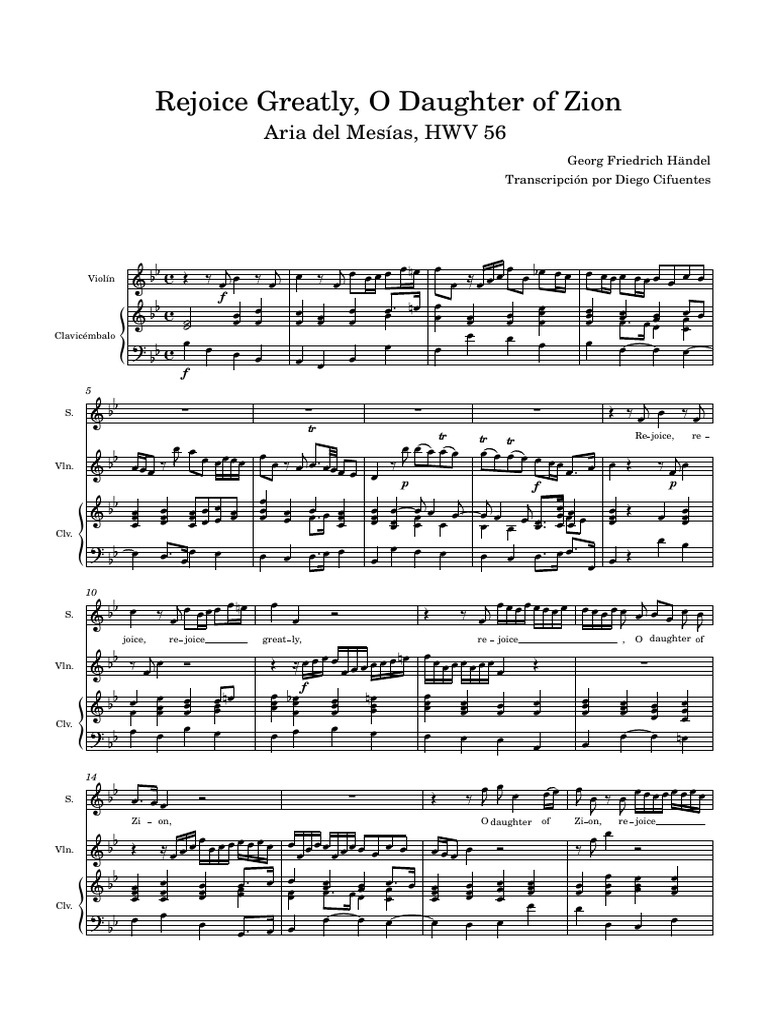 Rejoice_Greatly,_O_Daughter_of_Zion | PDF