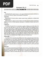 Refractive Index of Prism Using Spectrometer | PDF | Refraction | Refractive Index