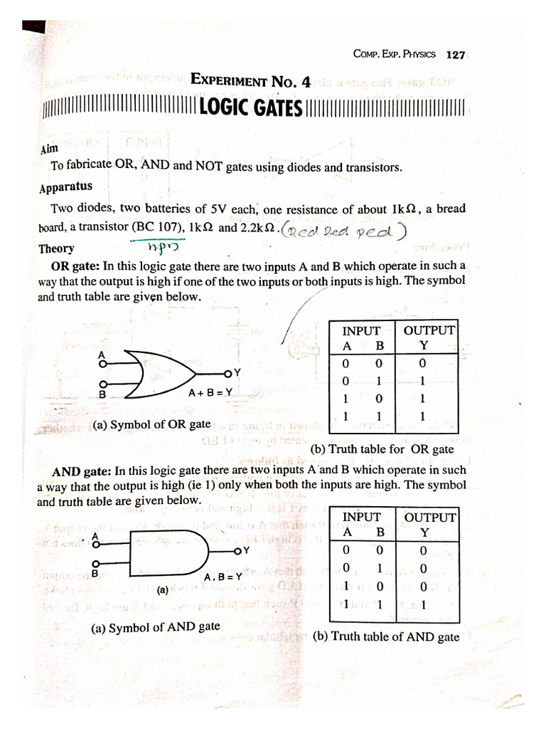 Logic Gates | PDF