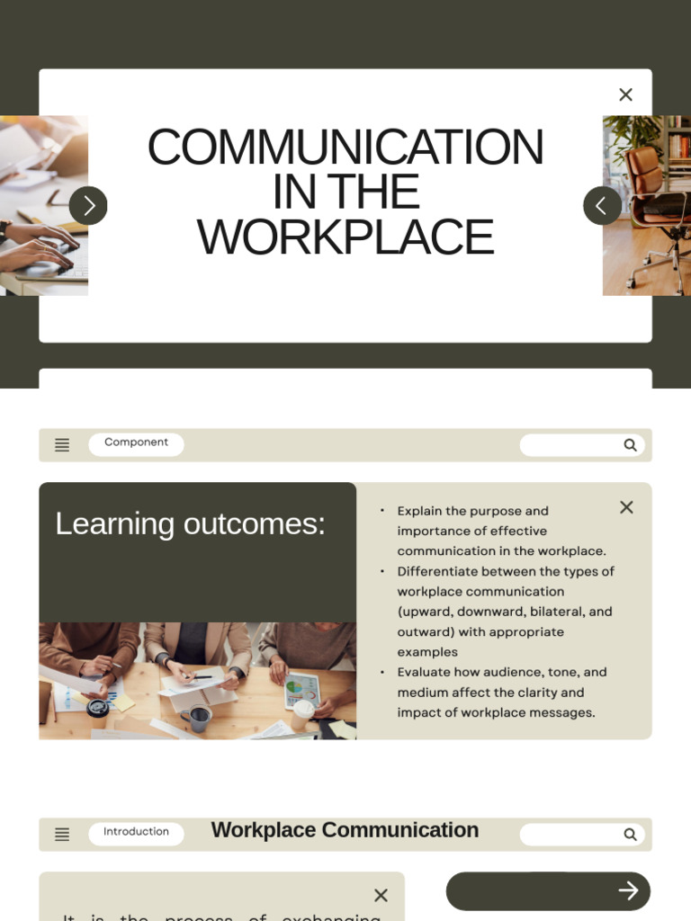 Workplace Communication | PDF