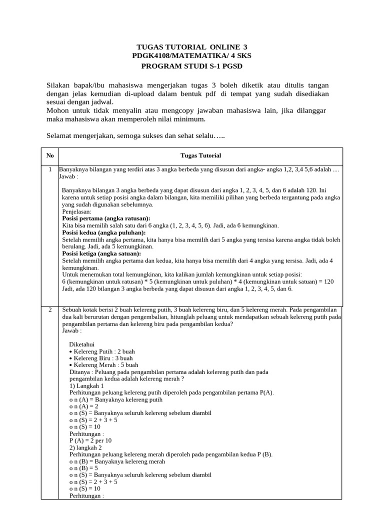 Tugas3 pdgk4108 2025.1 | PDF