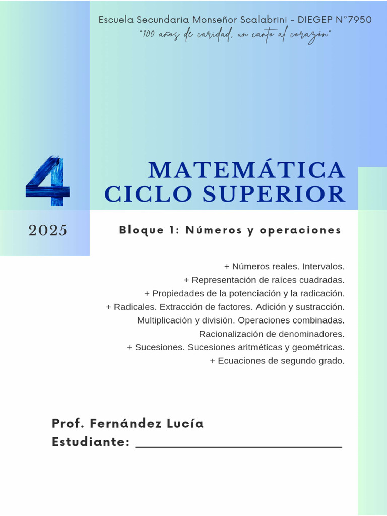 4 Matem-Tica Bloque 1 | PDF
