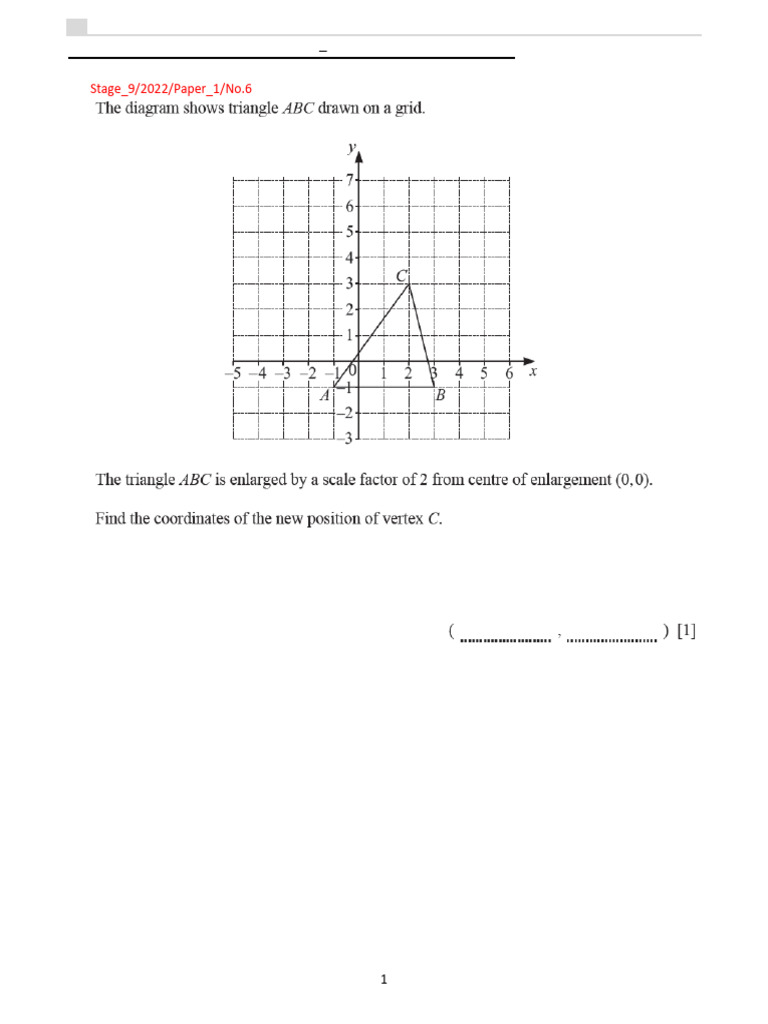 21 Tessellations Transformation and Loci Checkpoint Y9 Progression Math ...