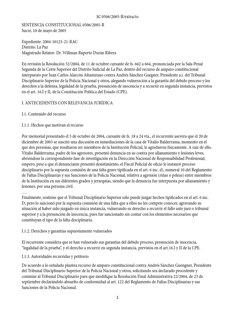 Yyyyy | PDF | Debido al proceso | Caso de ley
