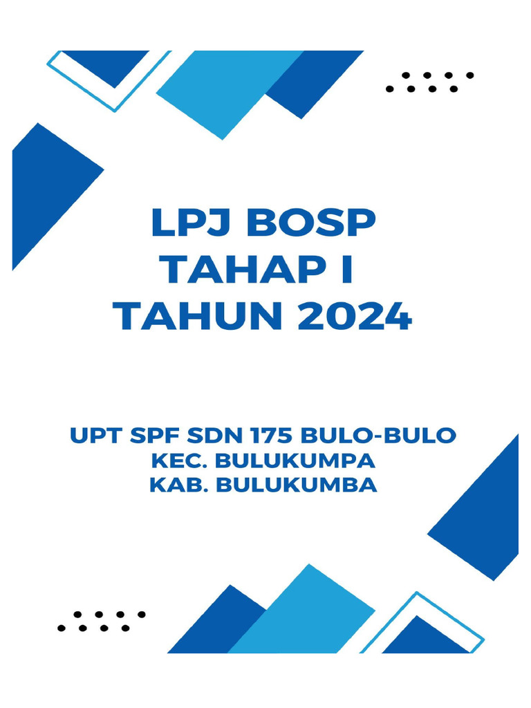 Sampul LPJ | PDF