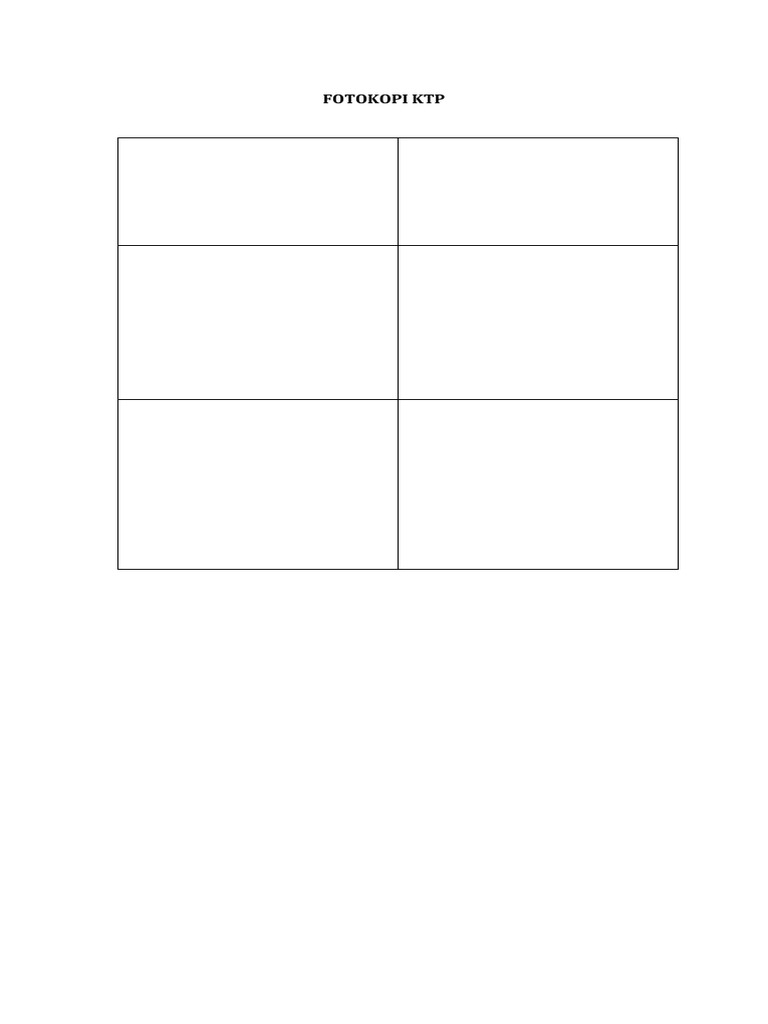 Fotokopi KTP Pendiri Kopdes | PDF