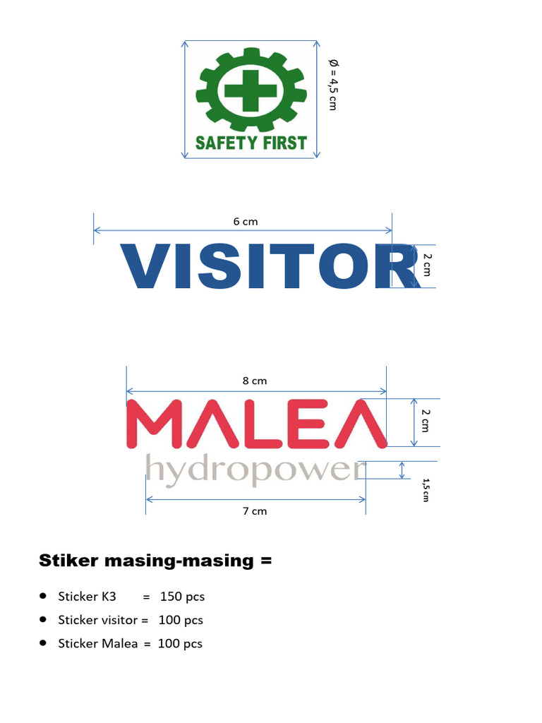 DKM Stiker Helm Malea | PDF
