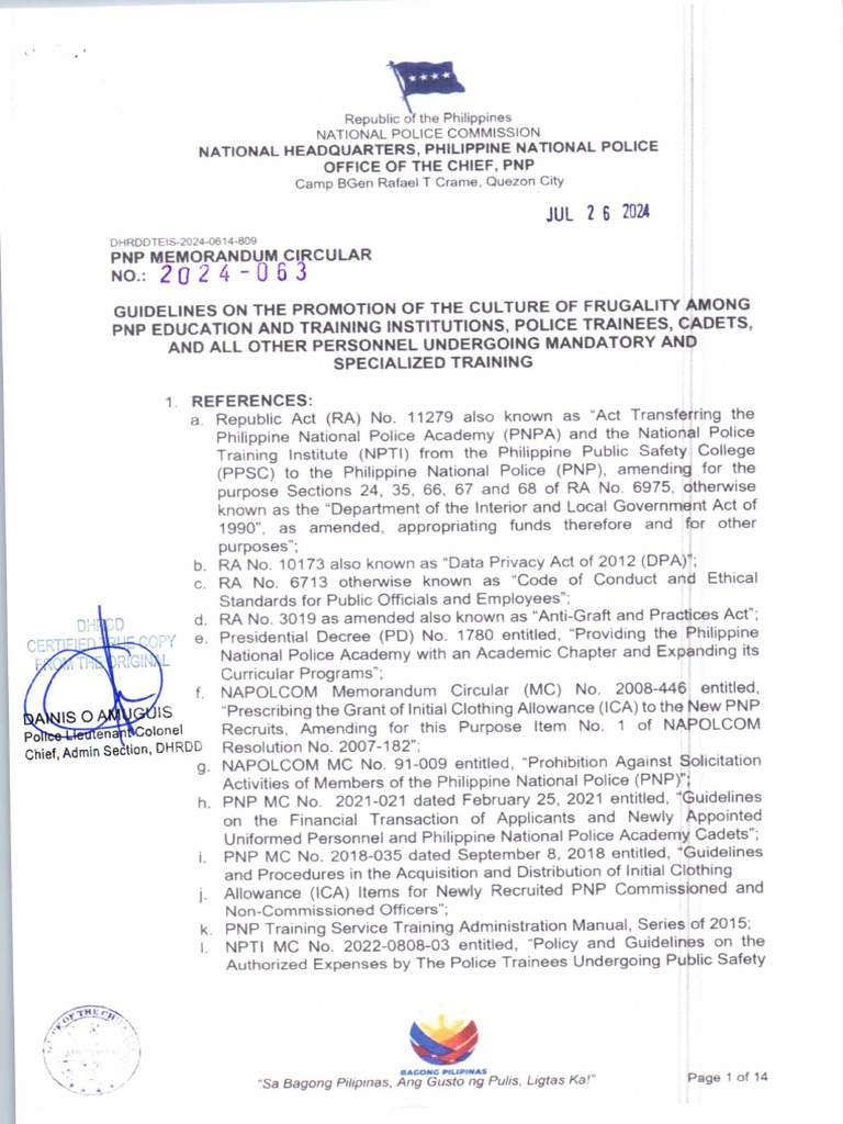 PNPMC 2024-063 | PDF