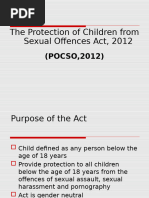 POCSO Act 2012 Presentation | PDF