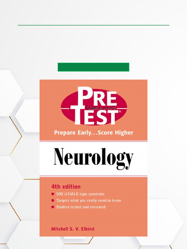 Neurology PreTest Self-Assessment 4th Ed. | PDF | Magnetic Resonance ...