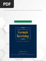 Bergey's Manual of Bacteriology - M.SC | PDF | Bacteria | Gram Positive Bacteria