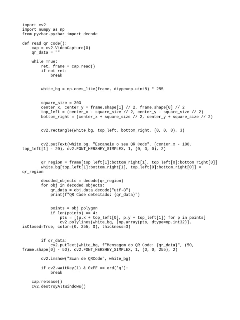 Import Cv2 Import Numpy Pdf