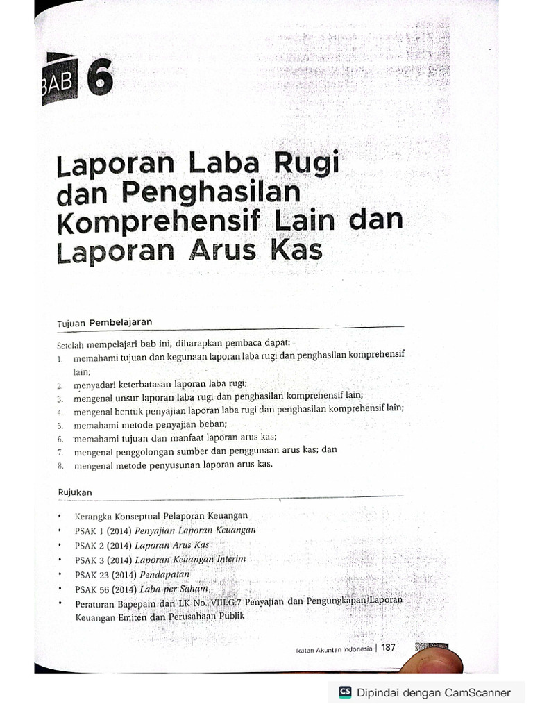 laporan laba komprehensif | PDF