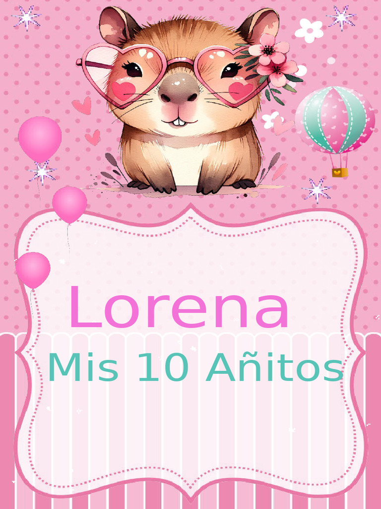 Cumple Lorena | PDF