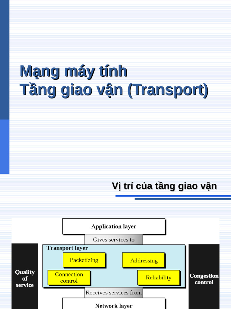 08 Transport Layer | PDF