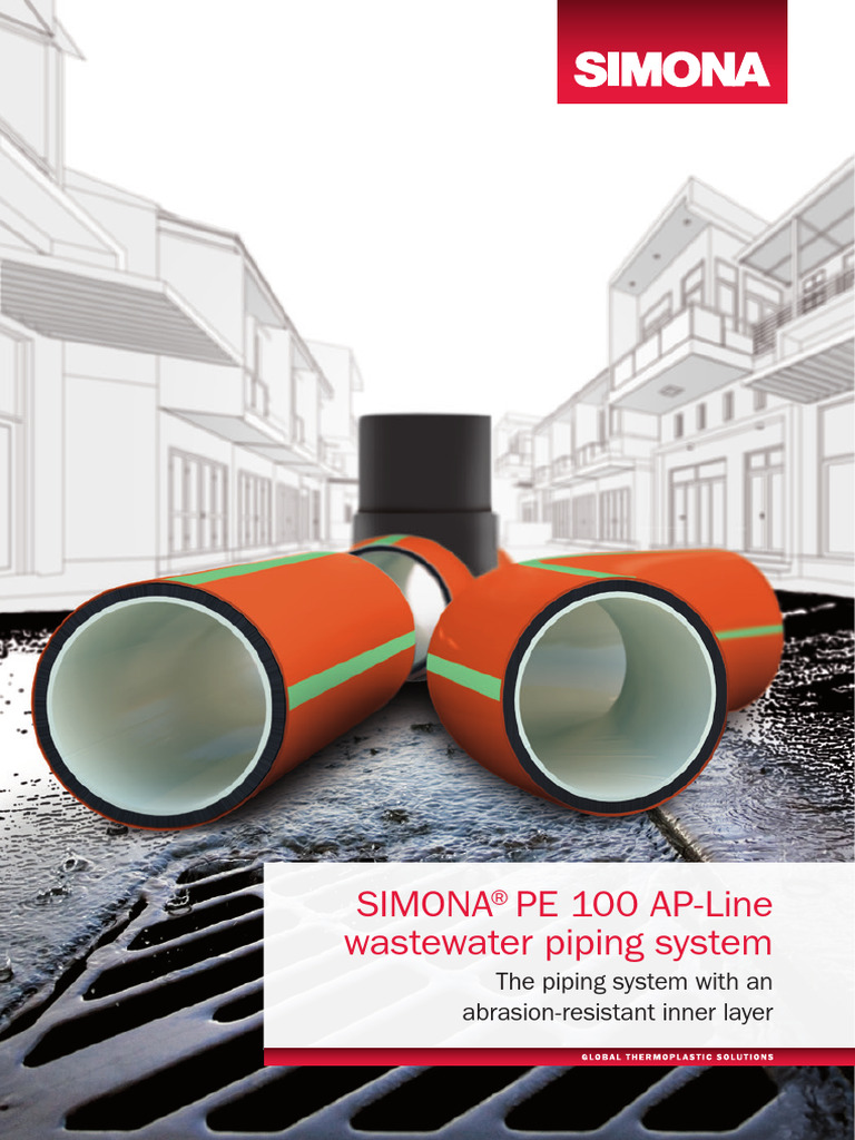 SIMONA - Abrasion Resistant HDPE | PDF | Pipe (Fluid Conveyance) | Wear