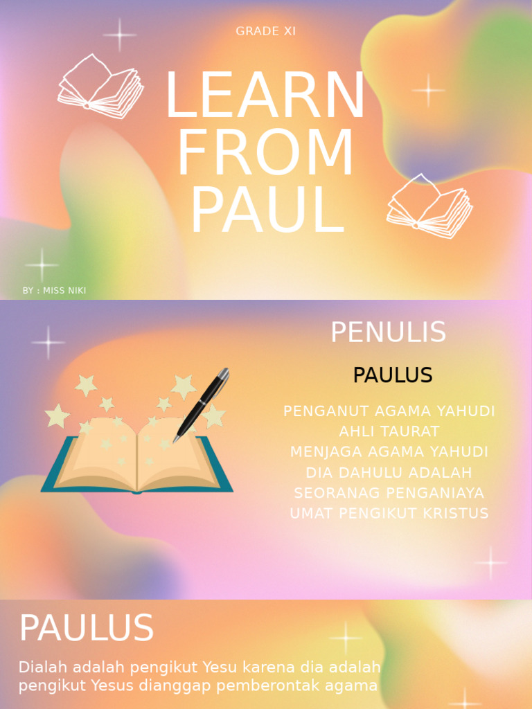 Learn from PAUL-Grade XI | PDF