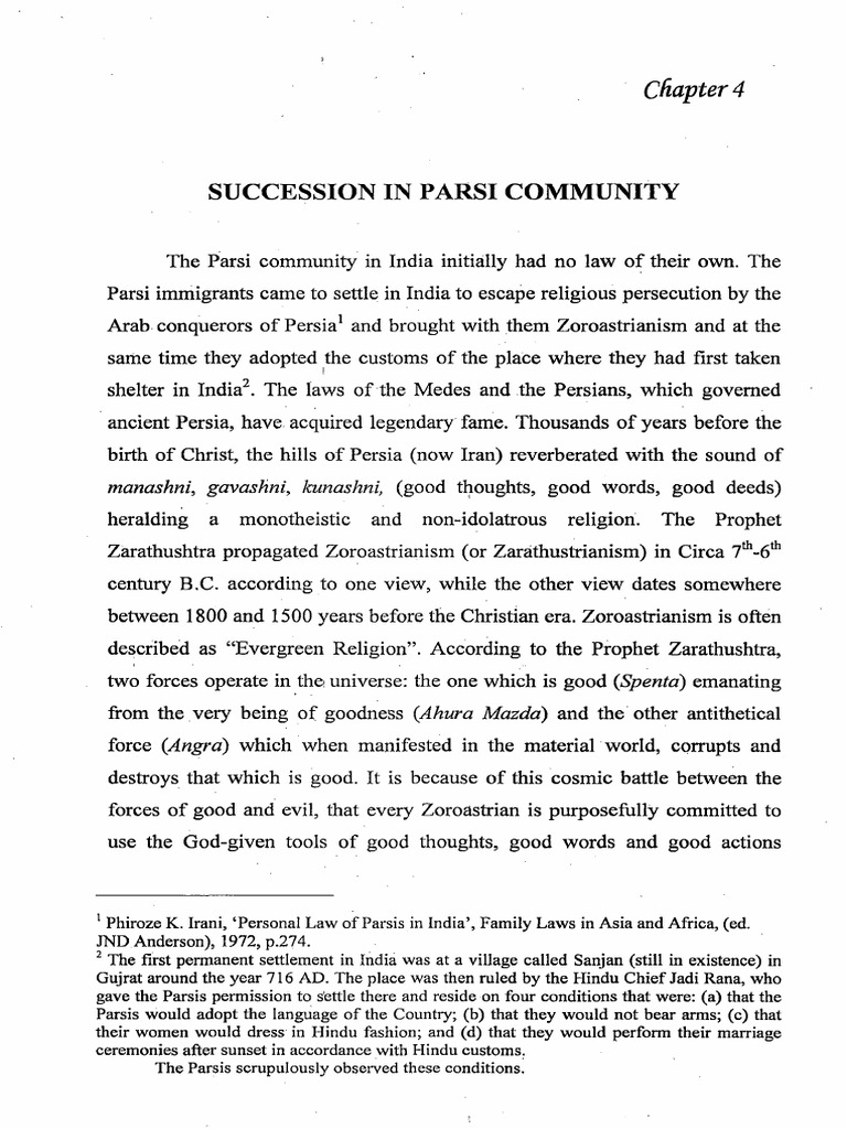 Content Parsi Inheritence | PDF | Zoroastrianism