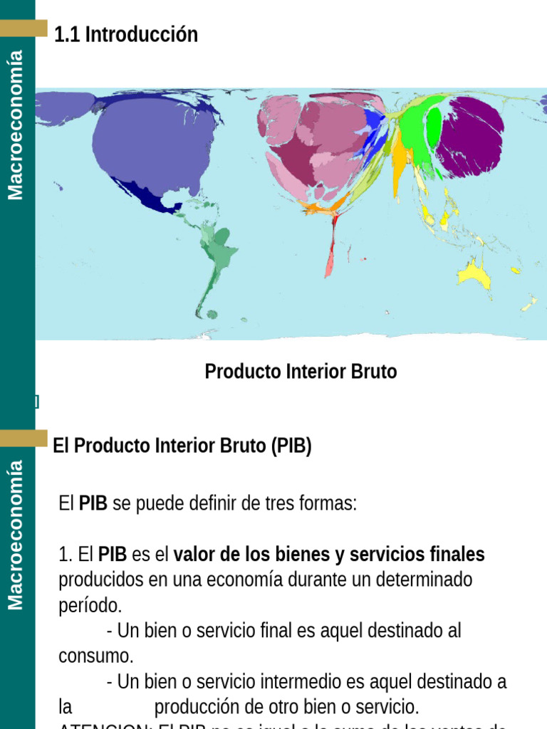 Pib Nominal y Real | PDF | Producto Interno Bruto | Economias