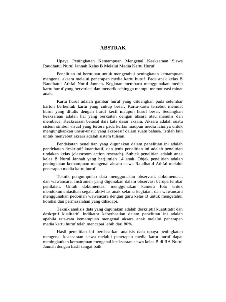 ABSTRAK Skripsi | PDF