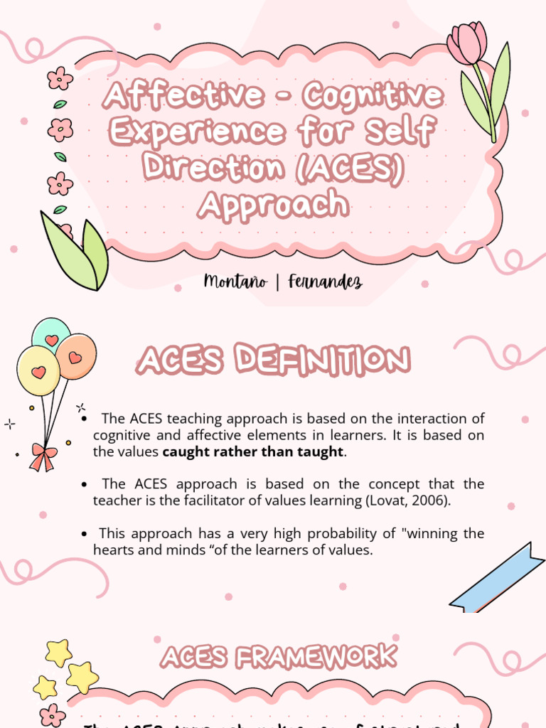 Affective - Cognitive Experience For Self Direction (ACES) Approach ...