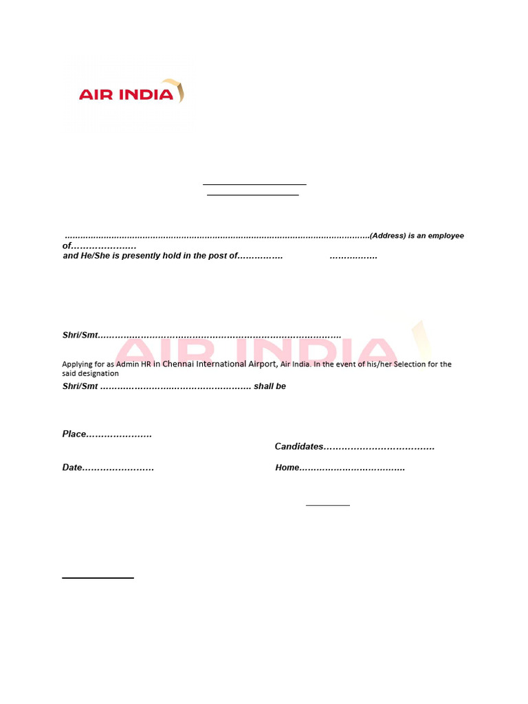 NOC Letter-Tiggered | PDF