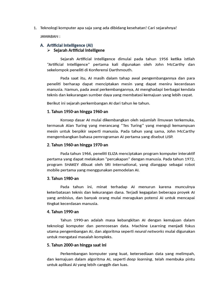 Tugas Mata Kuliah RPL Teknologi Infor | PDF