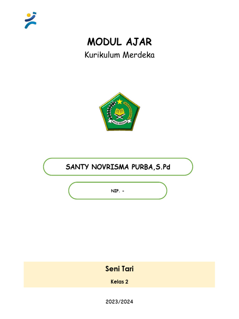 Modul - Ajar - Membuat Gerak Tari Sederhana | PDF