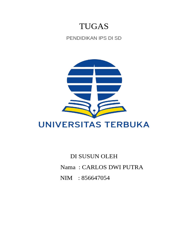 TUGAS 3 Pendidikan IPS Di SD | PDF
