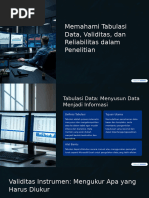 Tabulasi Data | PDF