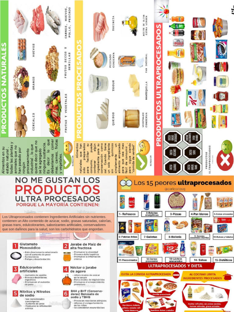 Procesados Ultraprocesados | PDF