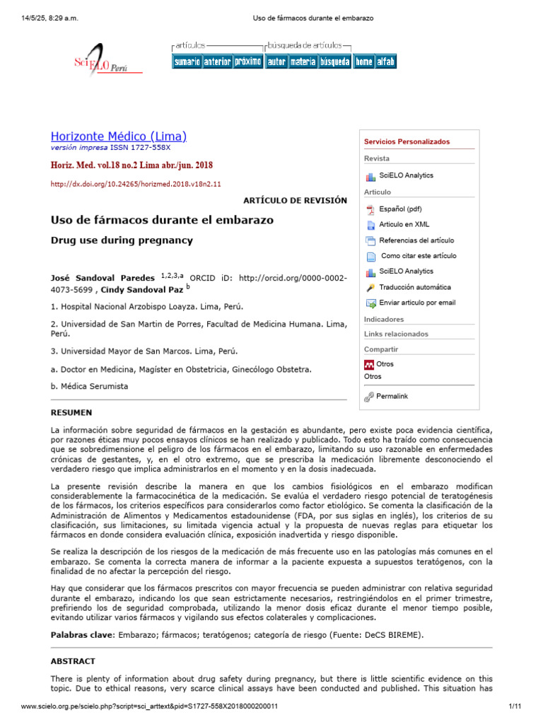 Uso de Fármacos Durante El Embarazo | PDF | Medicamentos con receta | Droga anti-inflamatoria ...