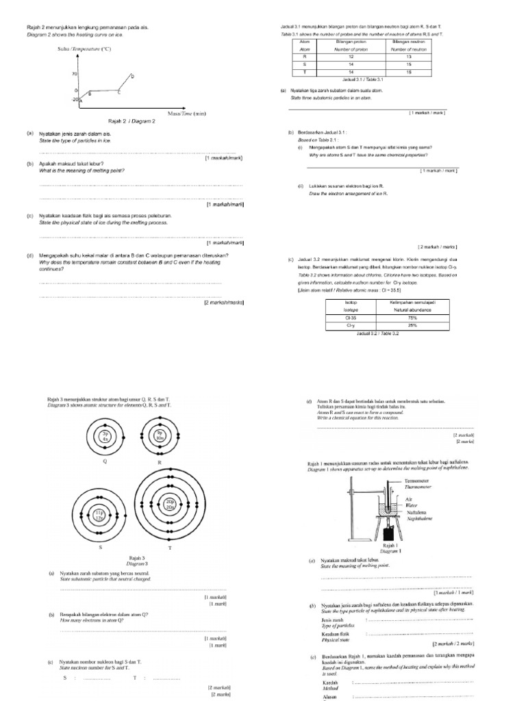 BAB 2 F4 - ATOMIC STRUCTURE | PDF