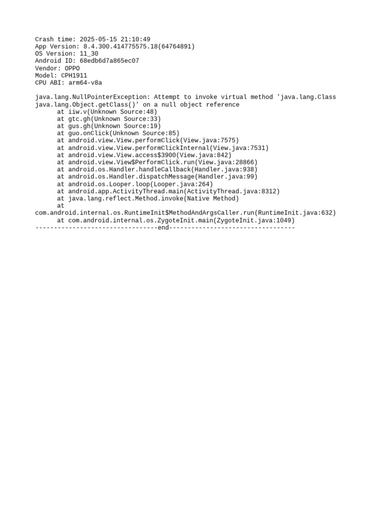 Crash 20250515 | PDF