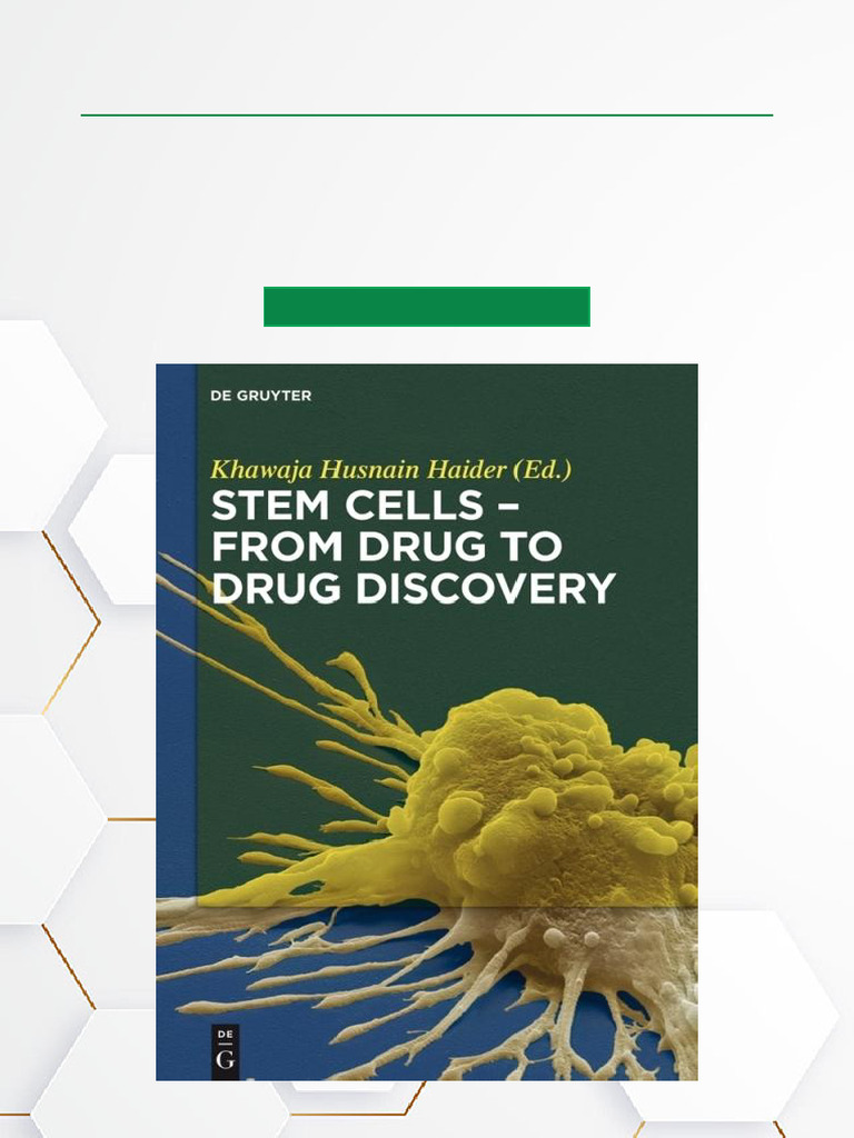 Stem Cells in Drug Discovery Insights | PDF | Stem Cell | Angiogenesis