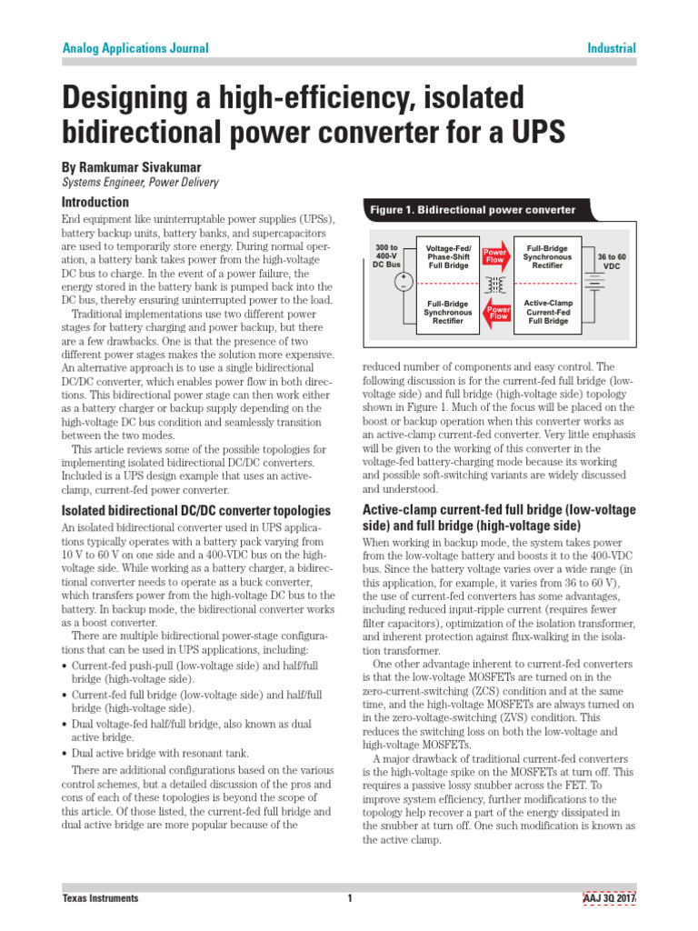 Ti Application Note - Design Dab | PDF | Rectifier | Mosfet
