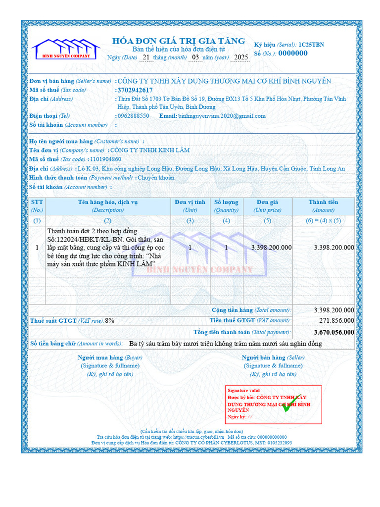 2103 HD Nhap - KL | PDF