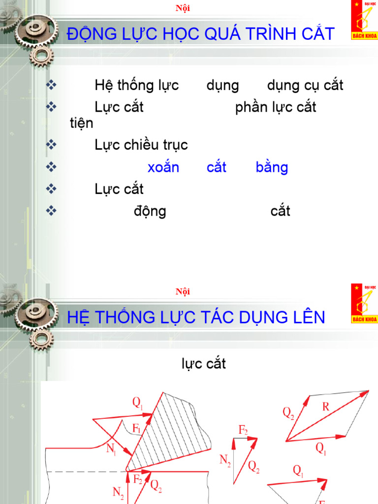 Chapter 5. Dong Luc Hoc Qua Trinh Cat | PDF