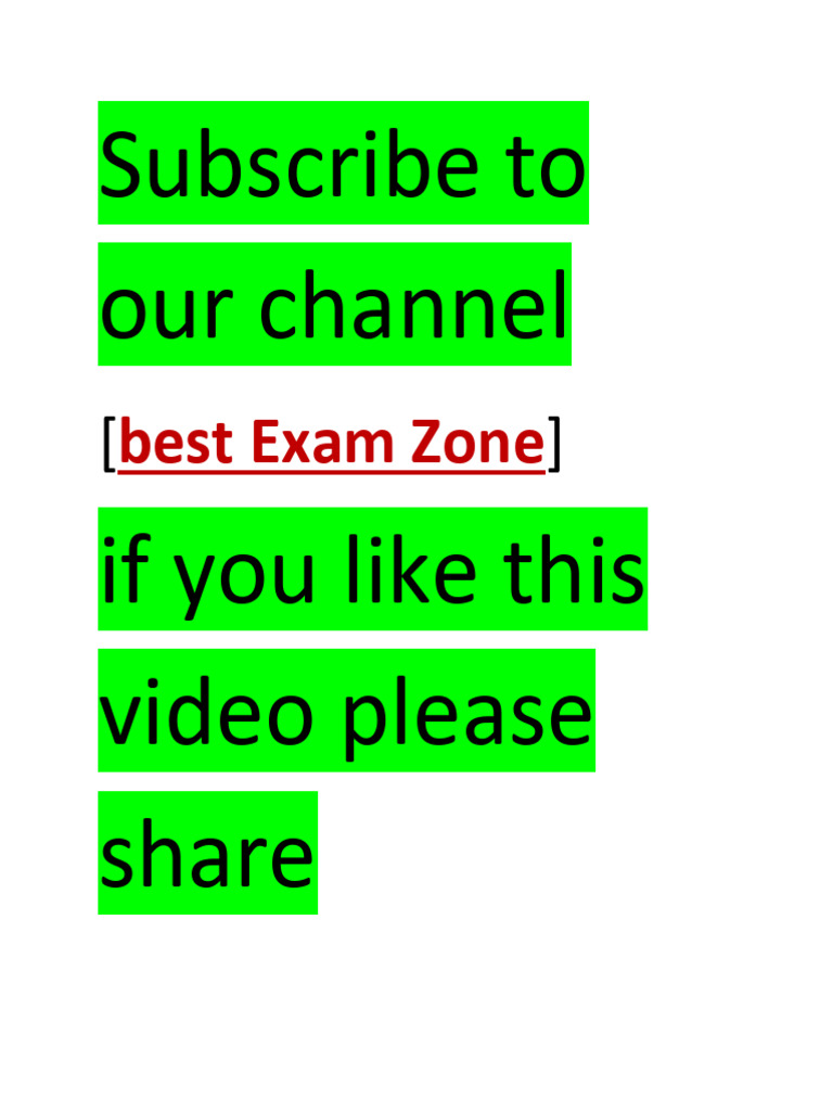 Best Exam Zone Chemistry 1 | PDF