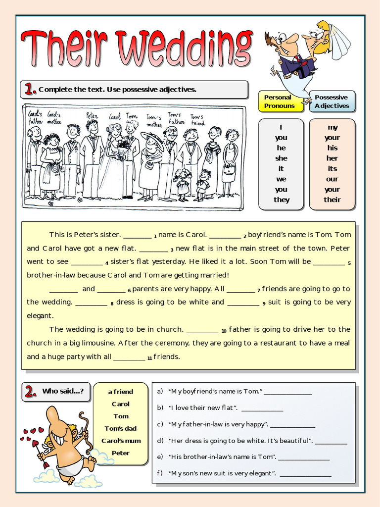 3 Possessive-Adjectives | PDF | Language Mechanics | Semantics