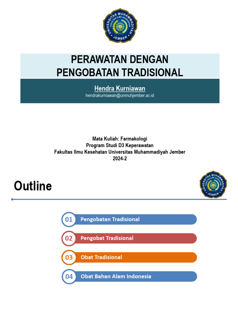 Pengobatan Tradisional dan Fitoterapi | PDF